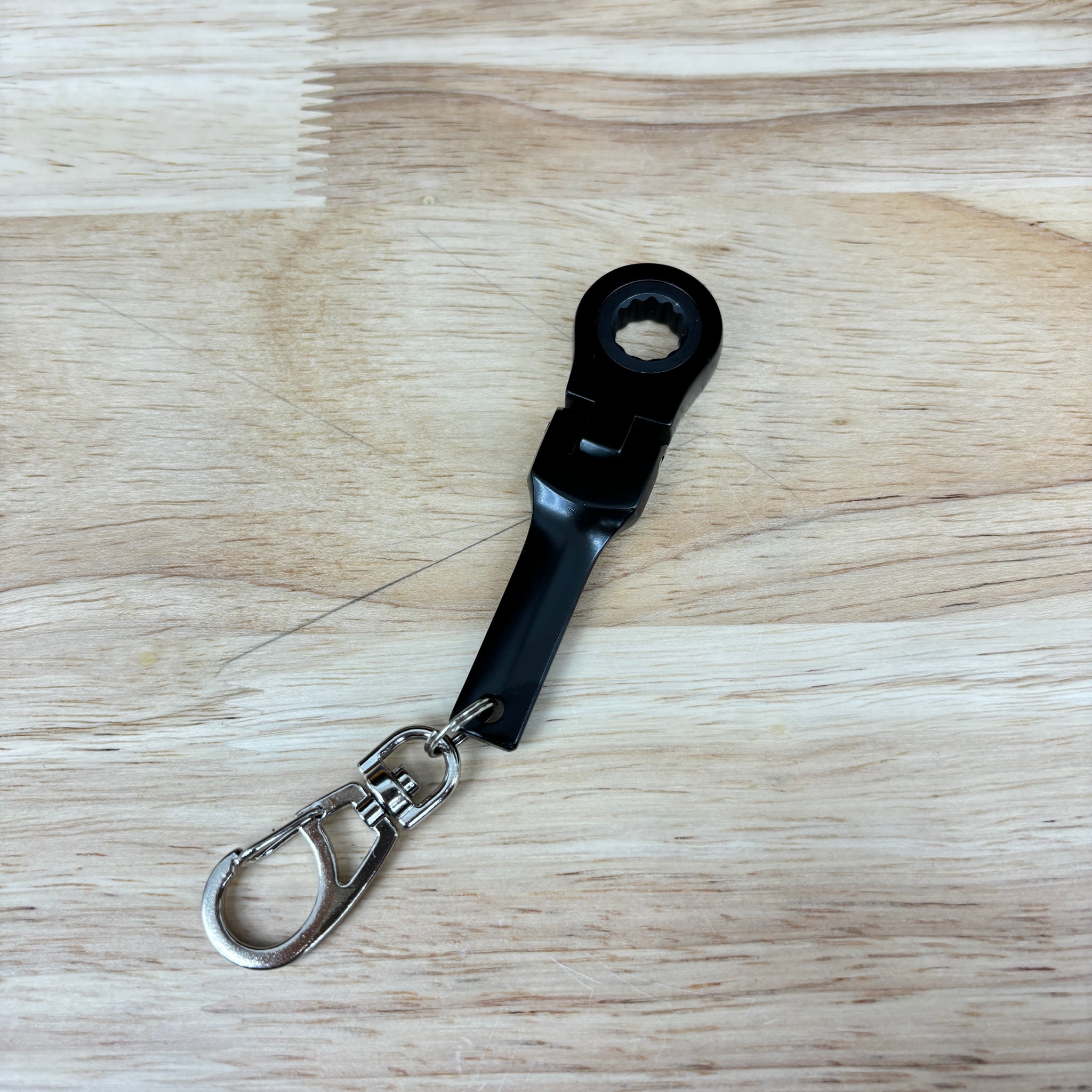 10mm Wrench Keychain (Black)